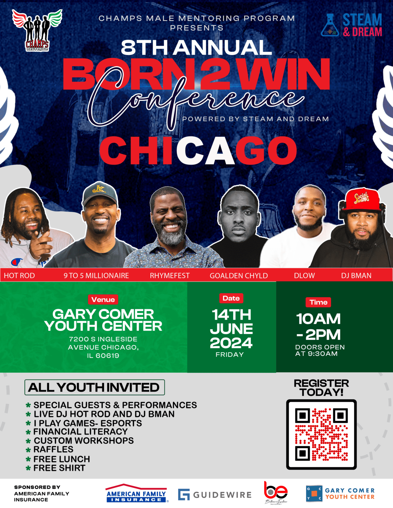 CHAMPS Male Mentoring - Education. Empowerment. Exposure.